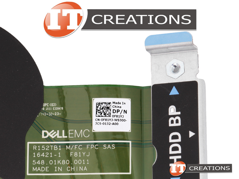 F81YJ DELL SAS Perc Ribbon Cable Assembly For DELL EMC Poweredge Fc640 ...