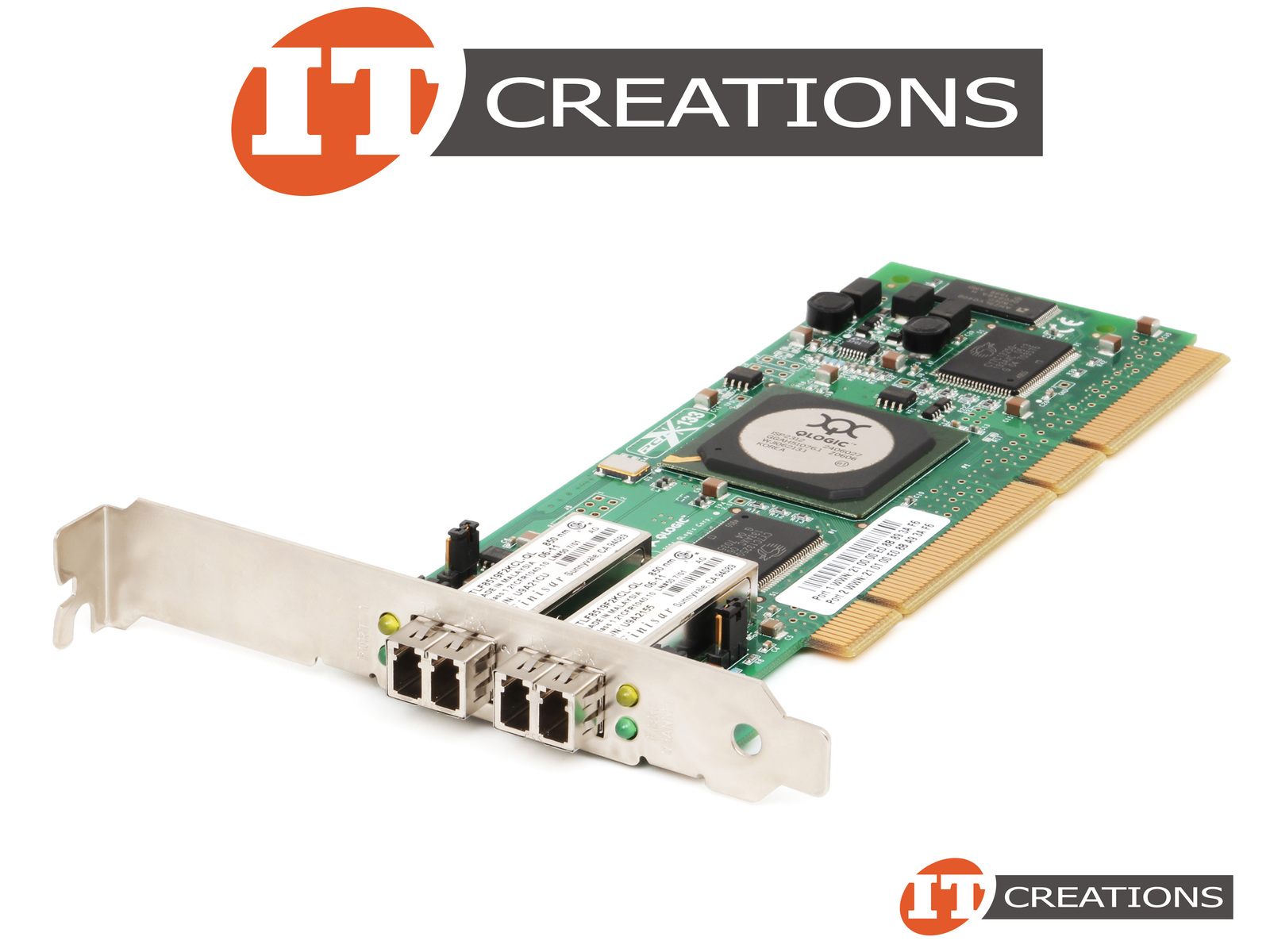 FC5010409-61-HIGH P QLOGIC QLA2340 HBA 2GB/S SINGLE PORT PCI-X FIBRE ...