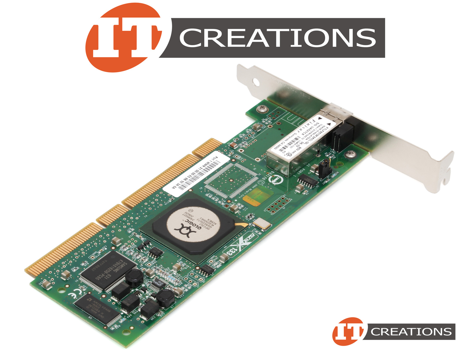 FC5010409-72-HIGH P QLOGIC QLA2340 HBA 2GB/S SINGLE PORT PCI-X FIBRE ...