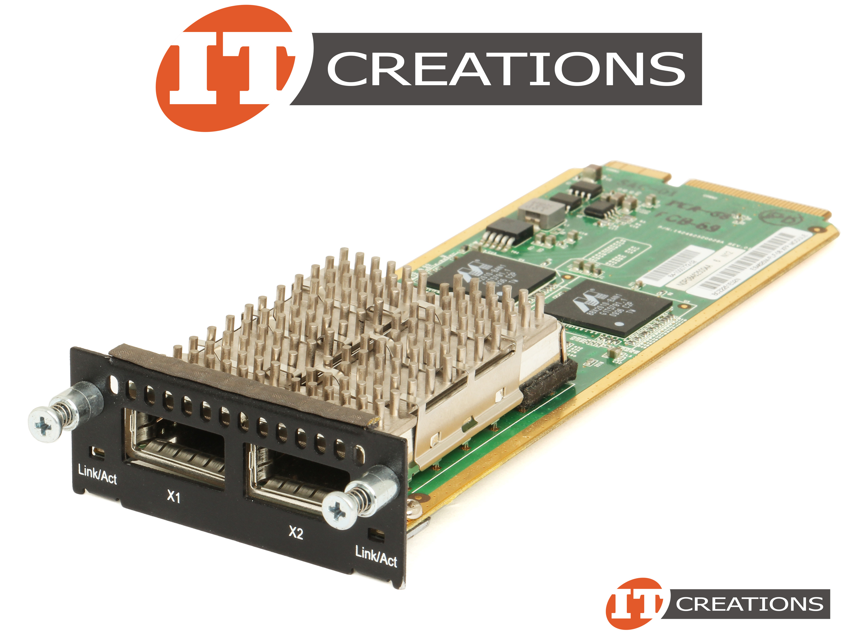 FCX-2XG Brocade Optional 10gb/s Dual Port XFP Uplink Module For Brocade ...