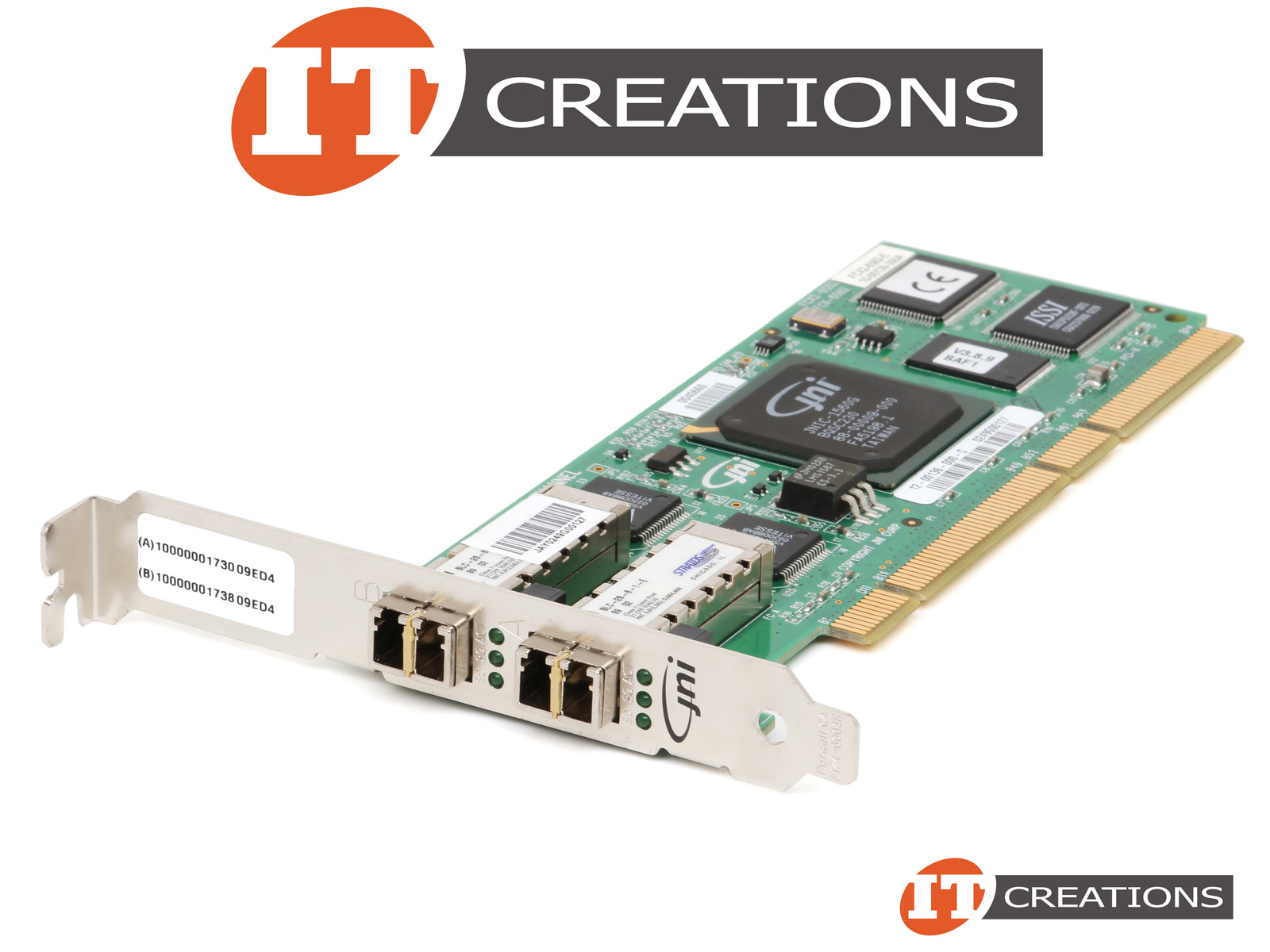 FCX2-6562-E-HIGH P JNI Fcx2-6562-E HBA 2gb/s Dual Port PCI-X 64 BIT ...