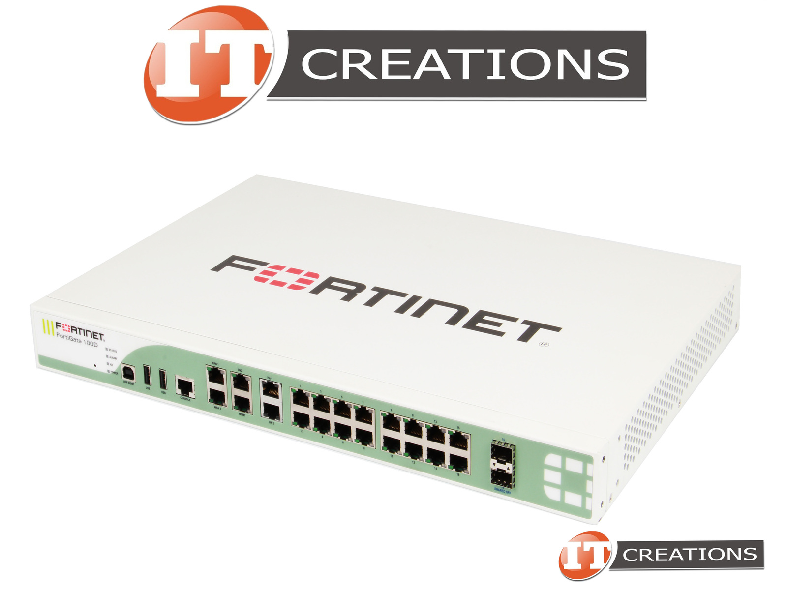 FG-100D - Refurbished - Fortinet Fortigate 100d 2.5gb/s Firewall ( 16 ...