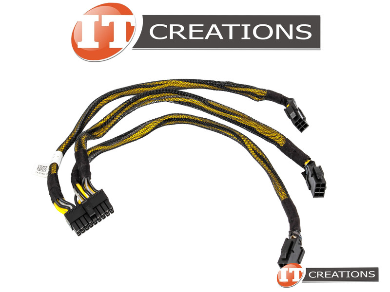 FJMJV DELL 3 Split PCI Power Cable For DELL Poweredge Vrtx 10 Inch ( 1 ...