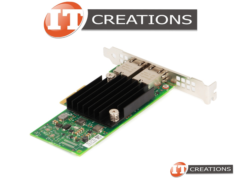 FKHKC-HIGH P DELL / INTEL X550-T2 CNA 10GBE BASE-T DUAL PORT PCI-E 3.0 X4 CONVERGED NETWORK ...