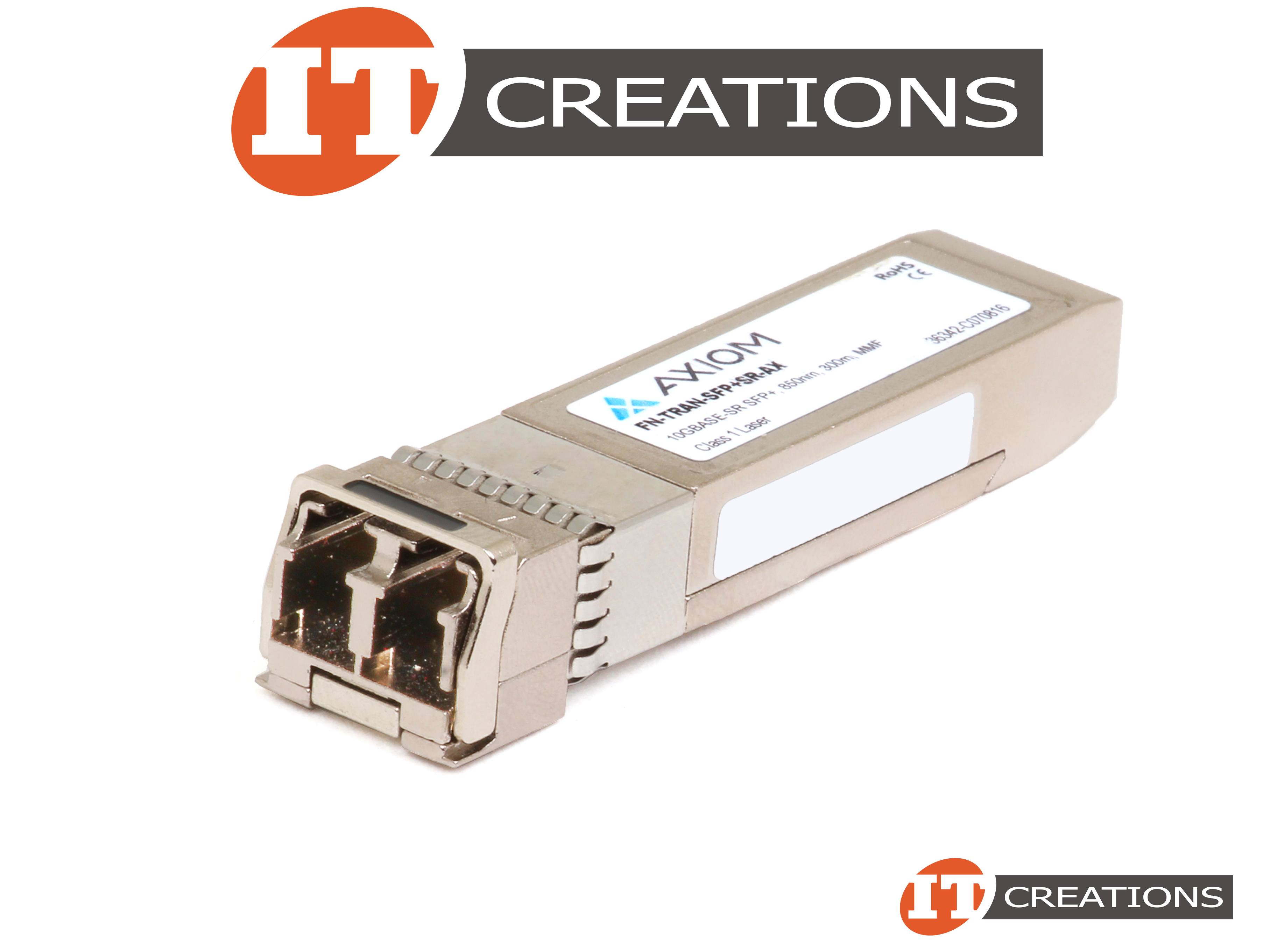 FN-TRAN-SFP-SR-AX Axiom 10gbase-SR 850nm 300m MMF LC Sfp+ Transceiver 10gb/s Multi Mode Fiber ...