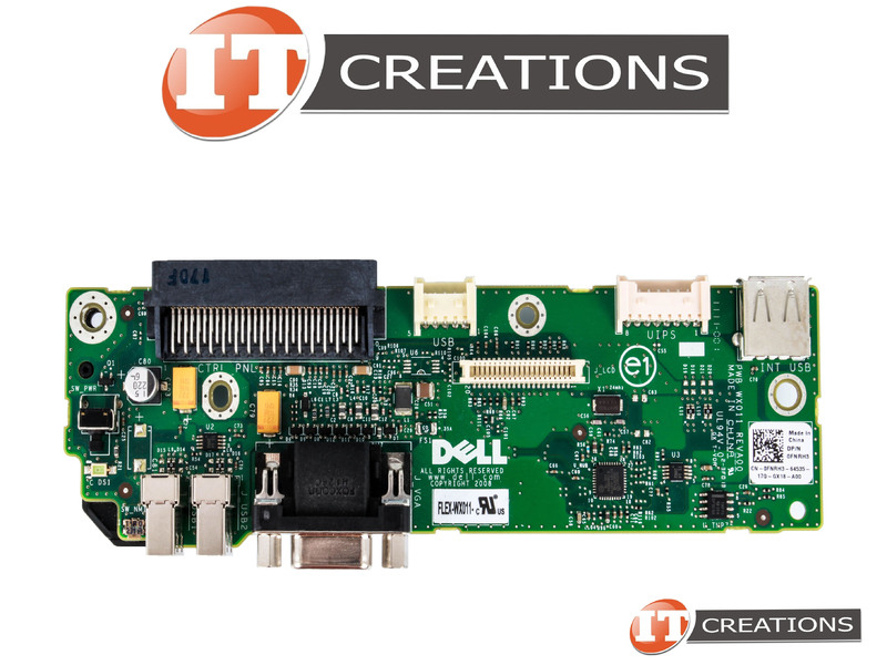 FNRH3 DELL Front Control Panel Board For DELL Poweredge R610 I/O Power ...