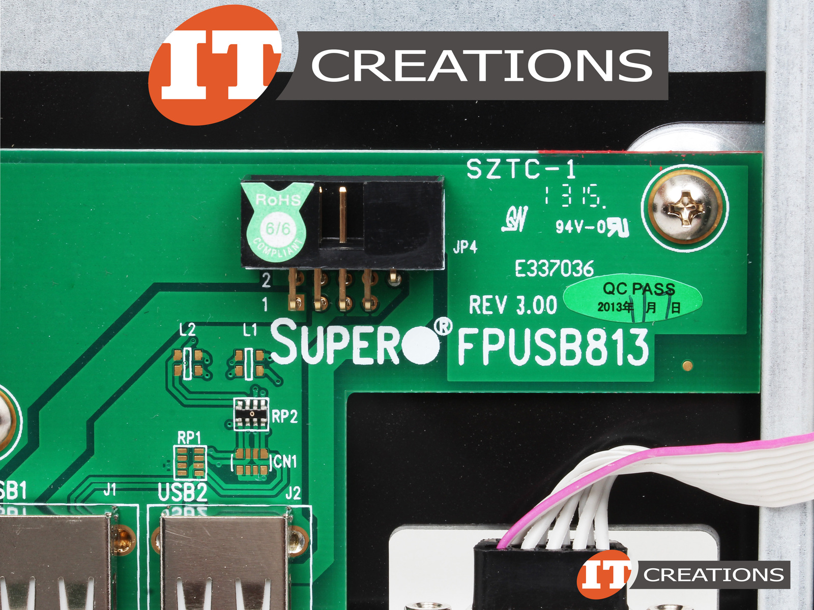 FPUSB813 SUPERMICRO FRONT MEDIA PANEL ASSEMBLY FOR SUPERMICRO SUPERSERVER CSE-813M ( 813M ...