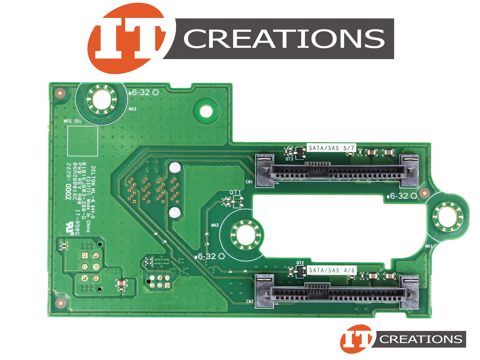 FR9MV DELL SATA / SAS Hard Drive Backplane 3.5 Inch LFF / 2.5 Inch SFF ...