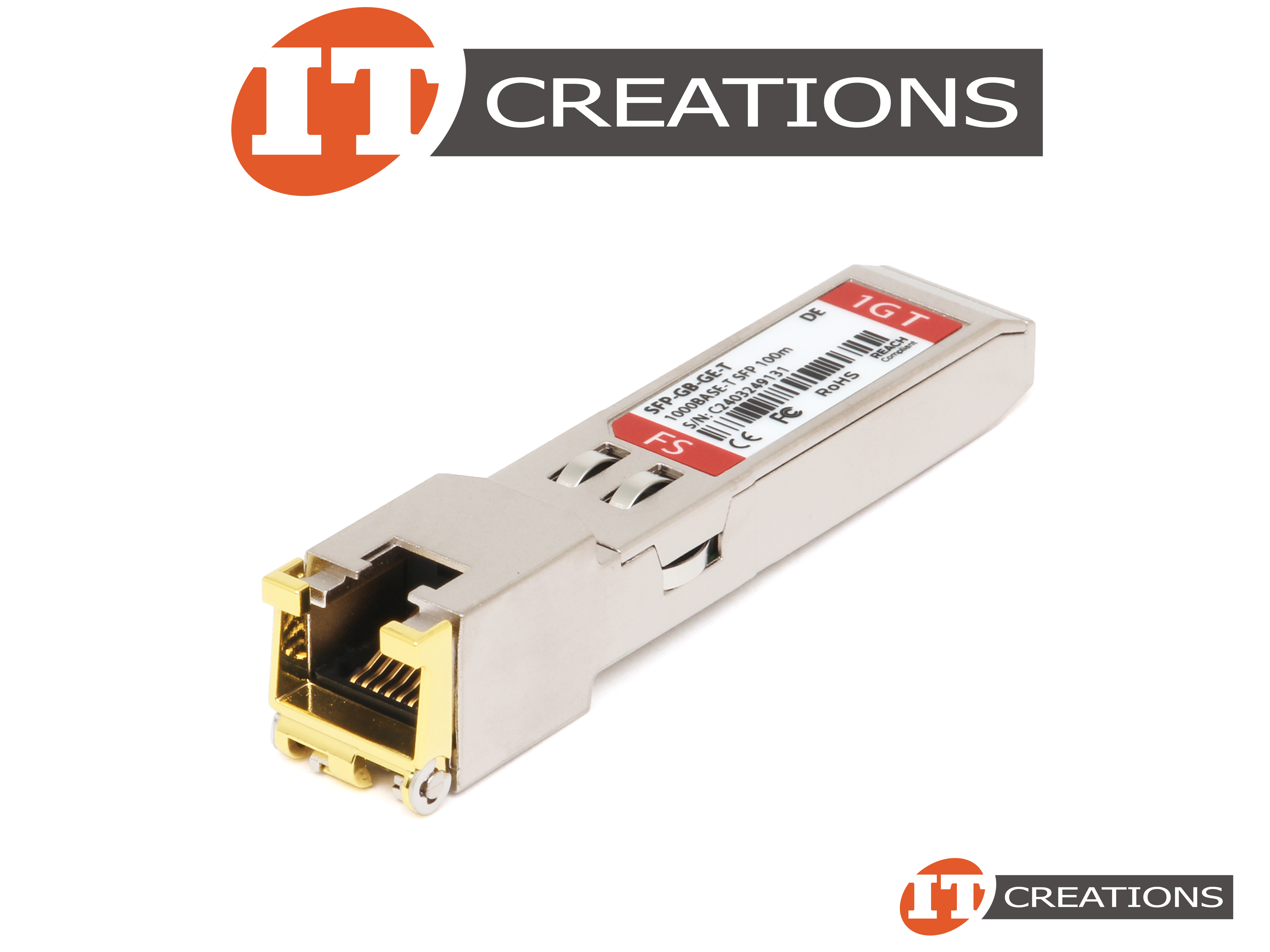 FS 13277 - New - Fiberstore / DELL Compatible 1gbase-T Copper Rj45 SFP ...