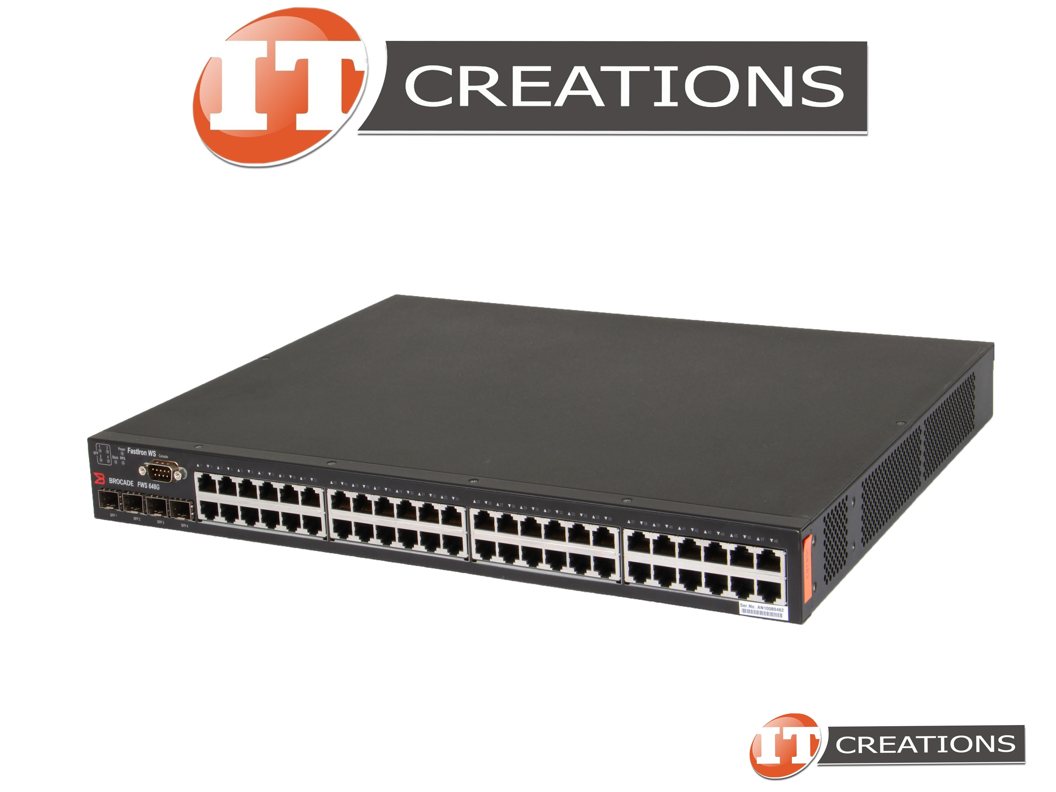 FWS648G - Used - Brocade Fastiron WS 648g 1gb/s 48-Port + 4xsfp Switch ...