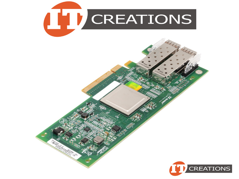 G444C-NO BRACKET DELL / Qlogic Qle2562 HBA 8GB Dual Port SFP PCI-E 2.0 ...