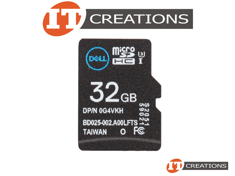 G4VKH DELL 32GB U3 Sdhc Micro SD Card UHS-3 Secure Digital High Capacity