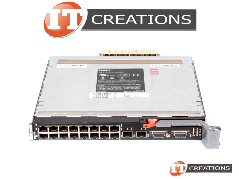G62F4 DELL / Broadcom Powerconnect M6348 Ethernet Blade Switch Module ...