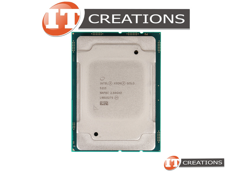 GOLD 5215 - Used - INTEL XEON GOLD 10 CORE PROCESSOR 5215 2.50GHZ BASE ...