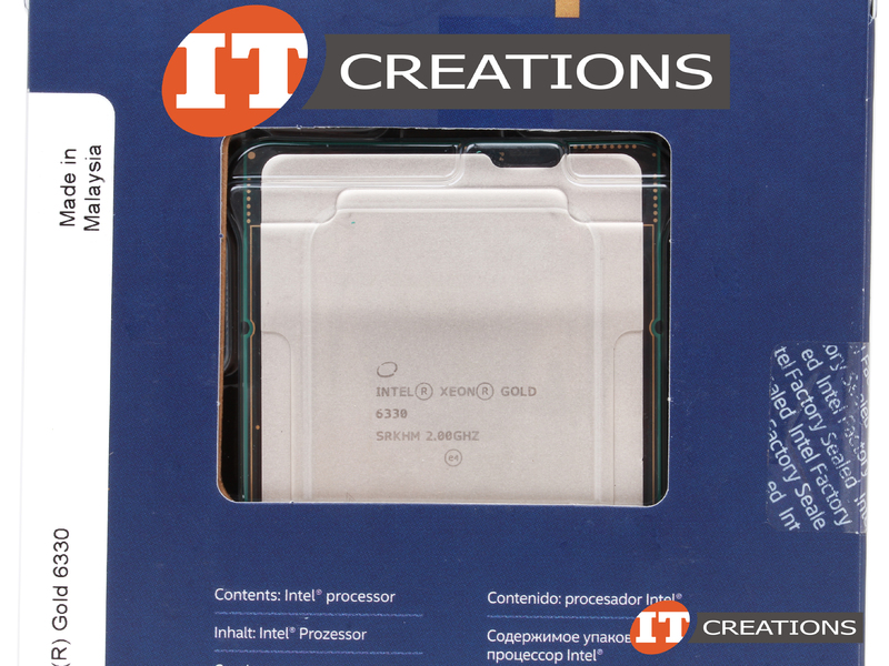 GOLD 6330-RETAIL - Retail - Intel Xeon Gold 28 Core Processor 6330 2 ...