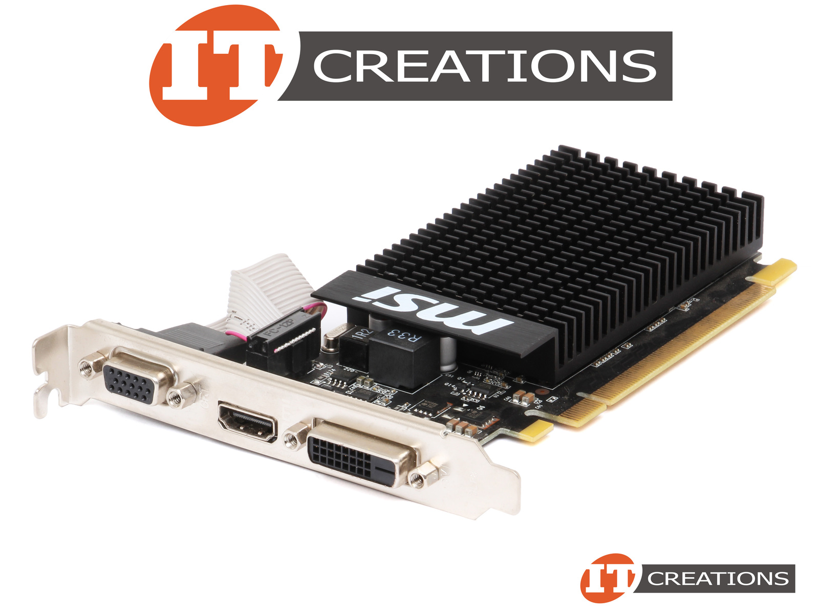 GT 710 2GD3H LP-HIGH P - Refurbished - MSI Nvidia Geforce GT 710 GPU 2GB 954 Cores Memory ...