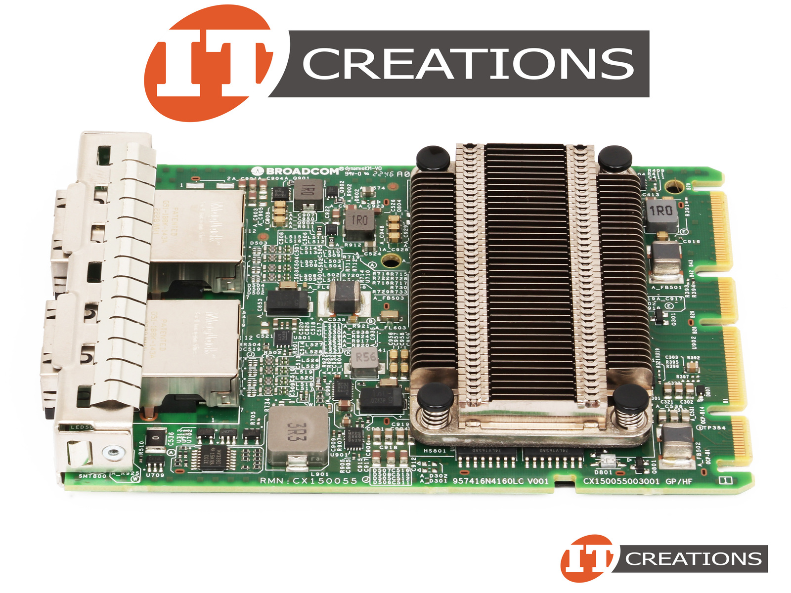 H0XD1 DELL / Broadcom 57416 OCP 3.0 NIC 10gbase-T Dual Port Ocp3 Mezzanine Card For DELL EMC ...