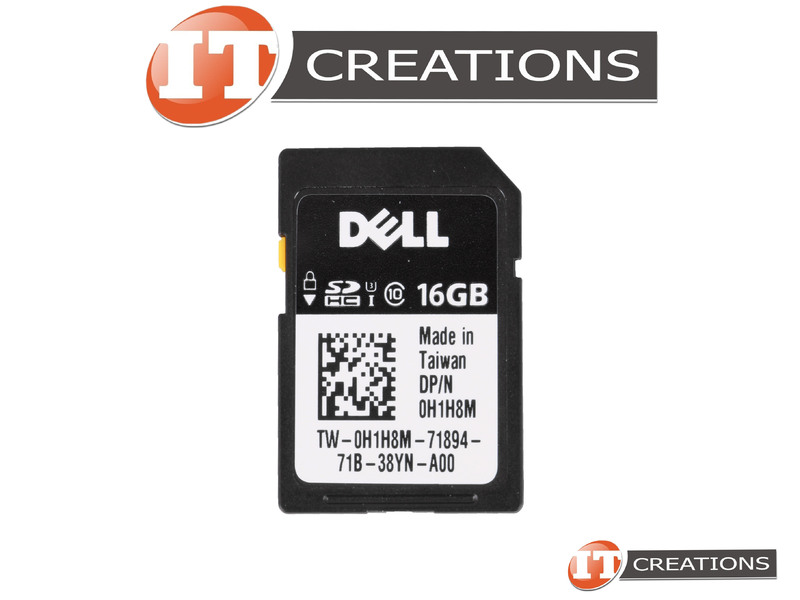 H1H8M DELL 16GB Secure Digital High Capacity Sdhc Card Class 10 C10 U3 I