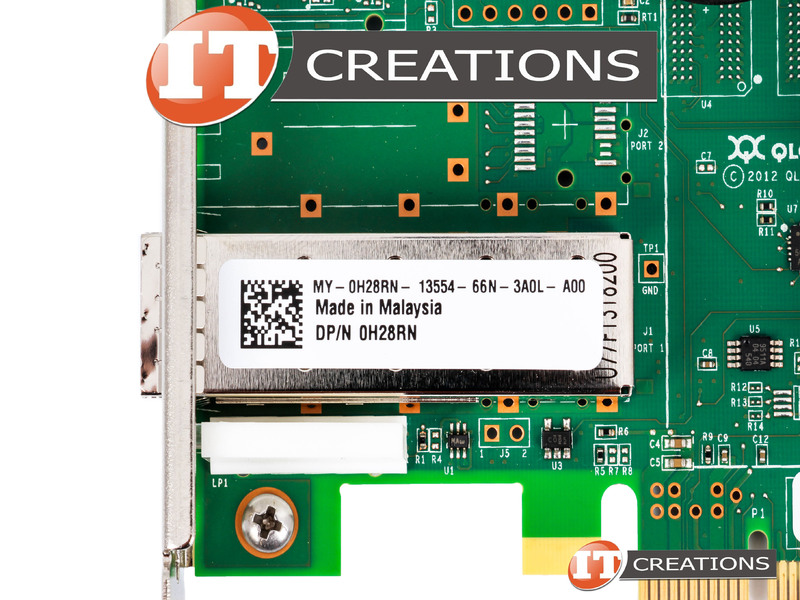 H28RN-HIGH P DELL / Qlogic Qle2660 HBA V2 16GB Single Port Sfp+ PCI-E 2 ...
