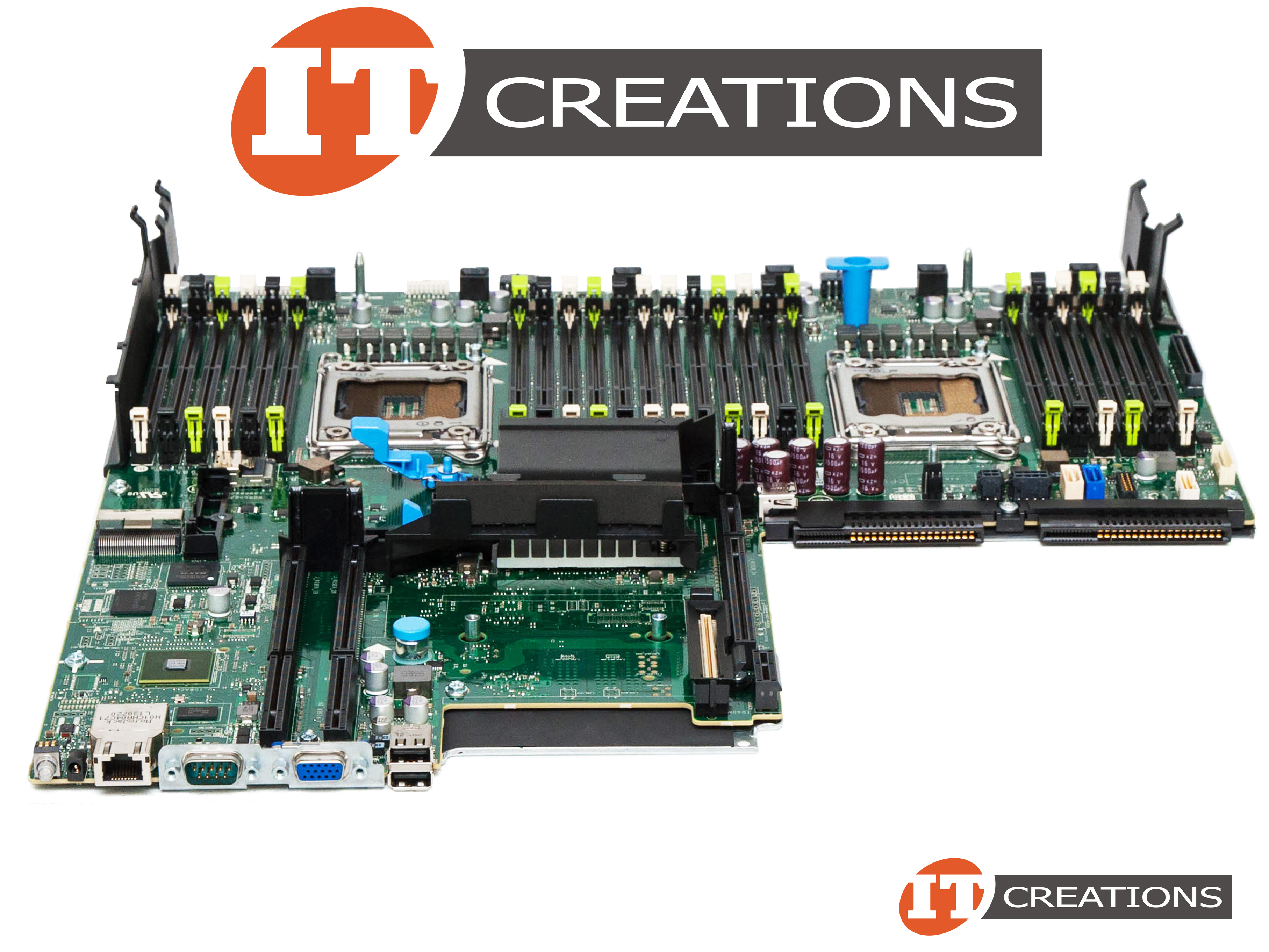 H5J4J DELL Motherboard For DELL Poweredge R720 System Board