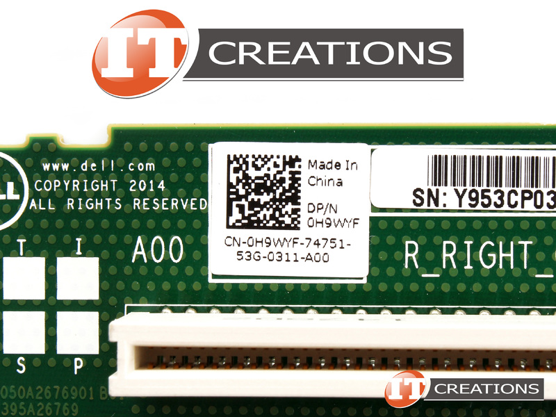 H9WYF DELL Riser Card 1 For DELL Poweredge C4130 ( 1 ) ONE PCI-E 3.0 X8 ...