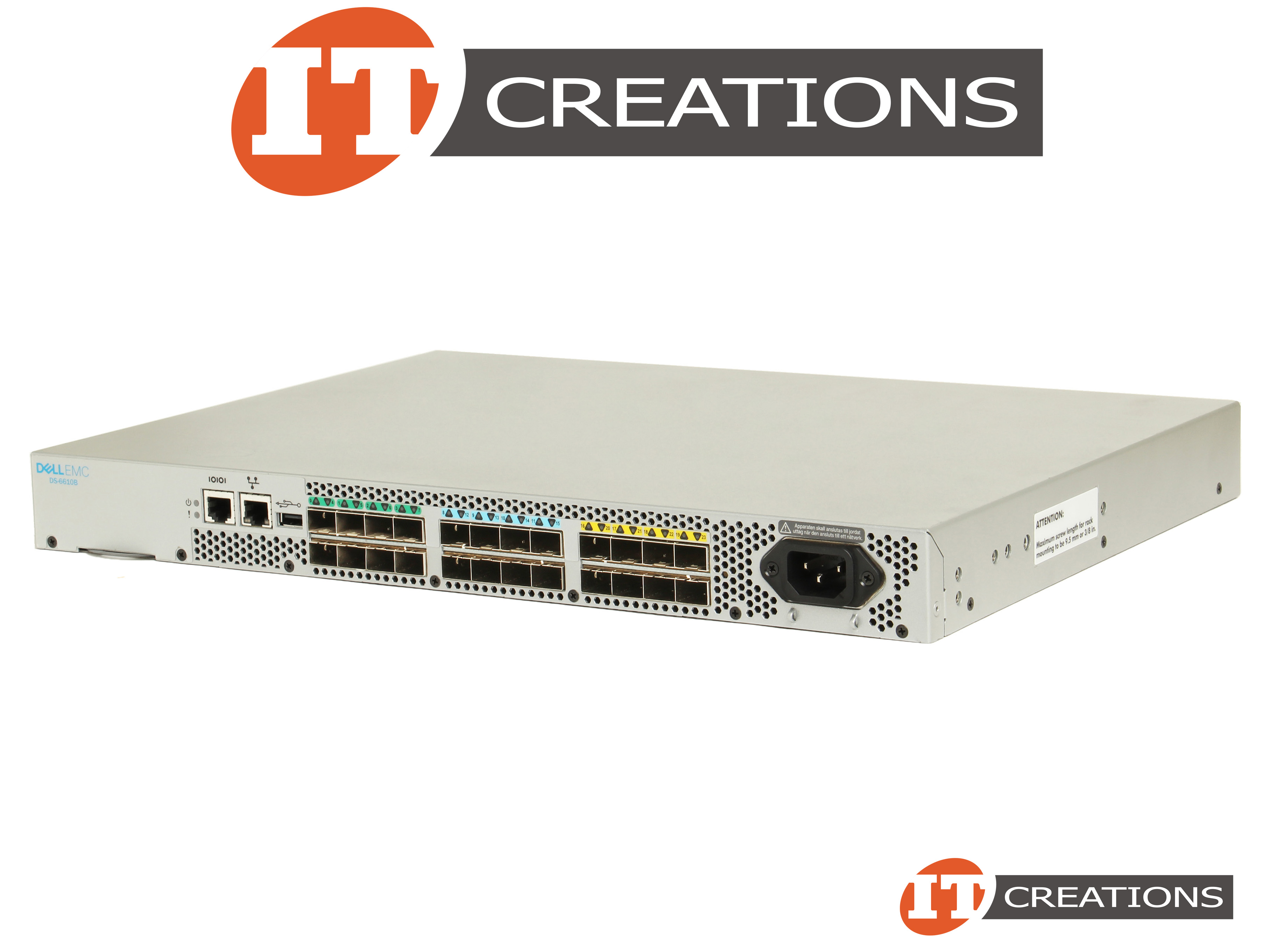 HC49D - Used - DELL Connectrix DS-6610b 32gb/s Eight Port Switch ( B ...