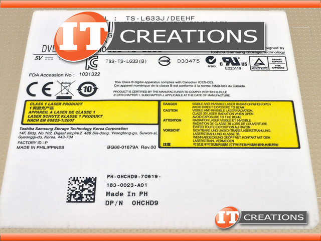 HCHD9 DELL Optical Drive DVD Multi Recorder DVD RW Rewritable CD RW ...