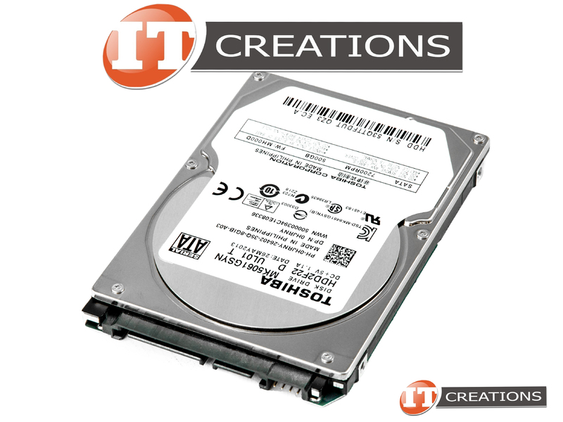 HDD2F22-DELL DELL / Toshiba 500GB 7.2k RPM SATA 2.5 Inch Small Form ...