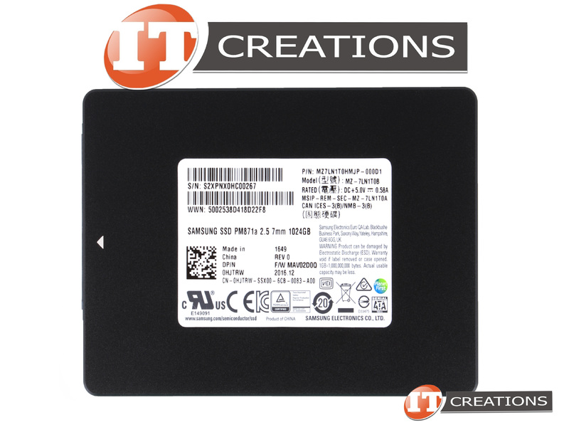 HJTRW - New Other - DELL / Samsung 1024GB SATA III 2.5 Inch Small Form ...
