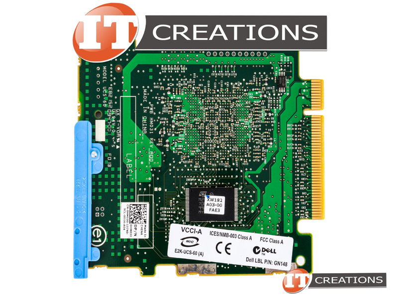 HM030 DELL Perc 6/ir Modular 3gb/s SAS Quad Port Raid Controller For ...