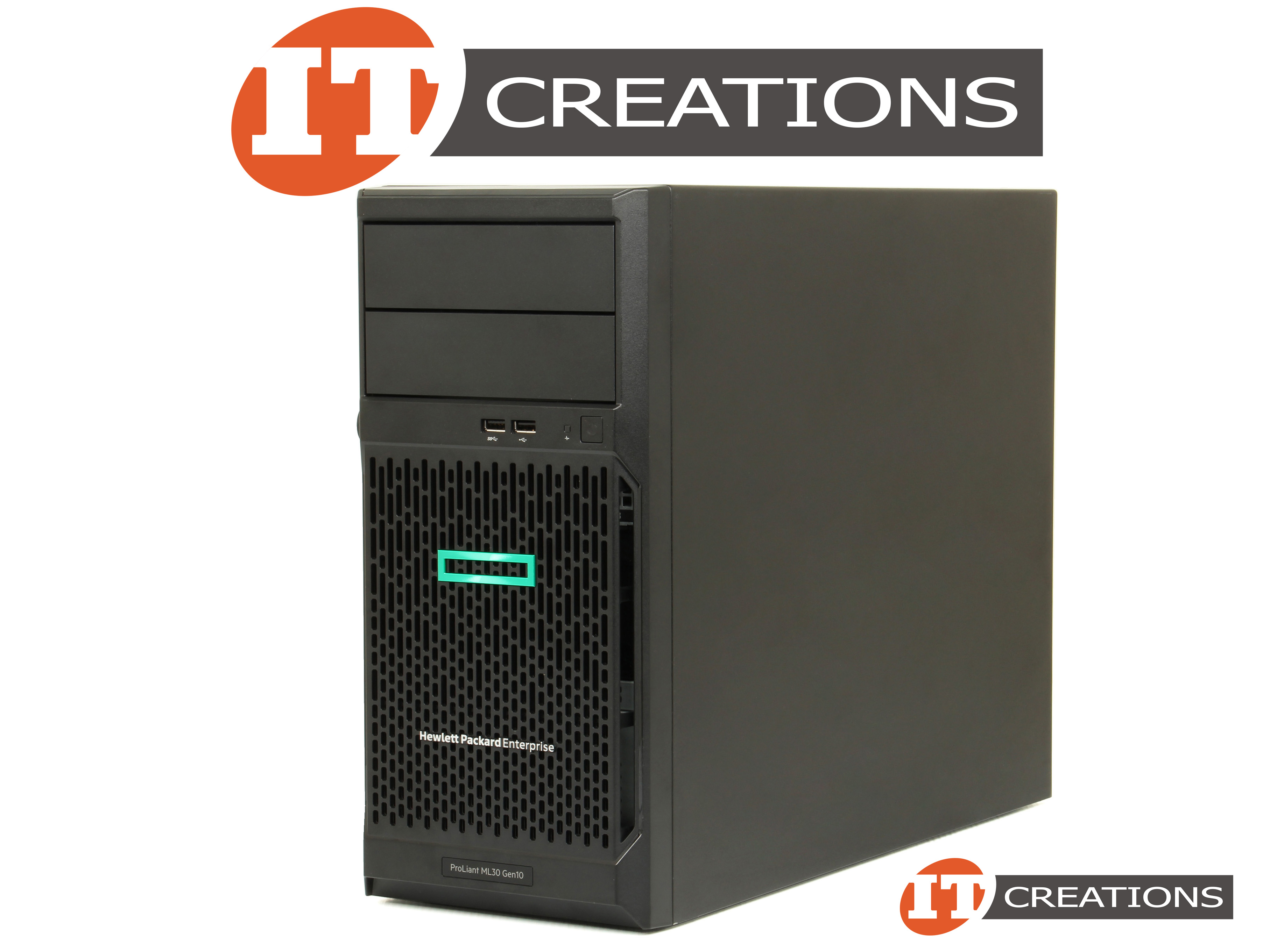 HP ML30 G10 2.5 HPHD HPPS - Refurbished - HPE Proliant Ml30 G10 Tower 2.5 Inch SFF 8 BAY Hphd ...