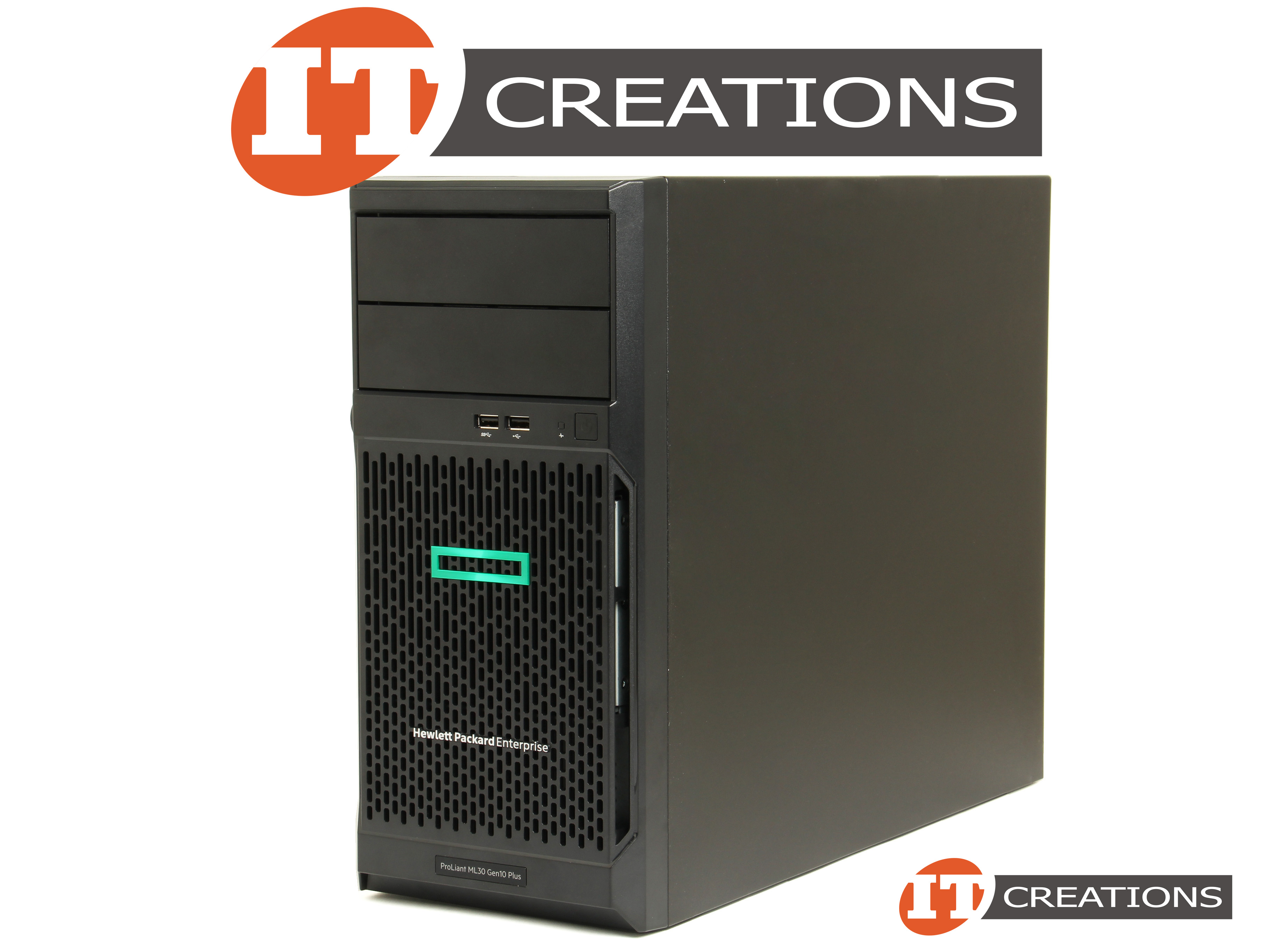 HP ML30 G10 PLU 3.5 NHHD NHPS - Used - HPE Proliant Ml30 G10 Plus Tower 3.5 Inch LFF 4 BAY Nhphd ...