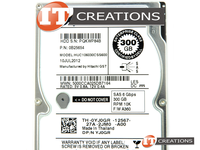HUC106030CSS600-DELL - Refurbished - DELL / SEAGATE 300GB 10K RPM SAS 2 ...