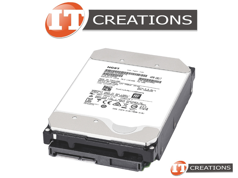 HUH721212ALE600 - New - Hitachi Global 12TB 7.2k RPM SATA III 3.5 Inch ...