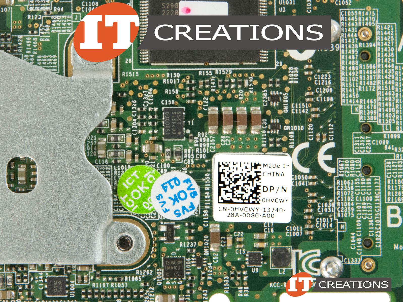 HVCWY-LOW P DELL PERC H810 1GB PCI-E 2.0 X8 ( 2 ) TWO EXTERNAL MINI SAS ...