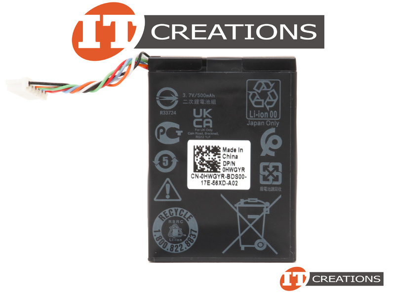 HWGYR DELL Perc Battery Module For DELL EMC Poweredge R740 Compatible ...