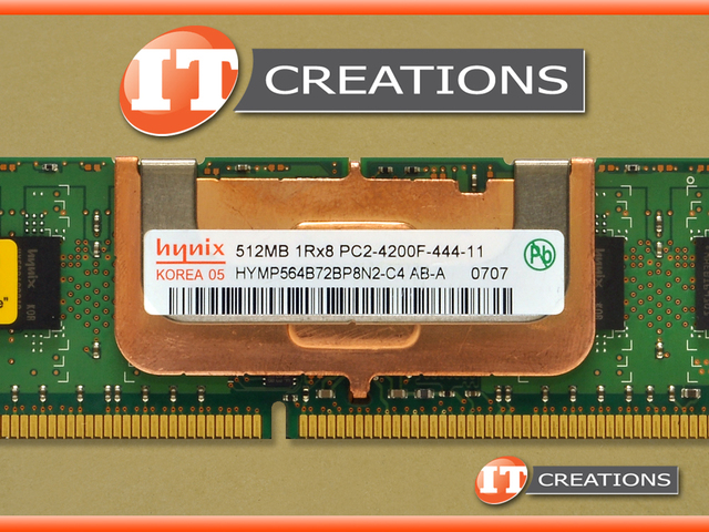 HYMP564B72BP8N2-C4 Hynix 512MB 1rx8 PC2-4200f Fully Buffered ECC Ddr2 ...