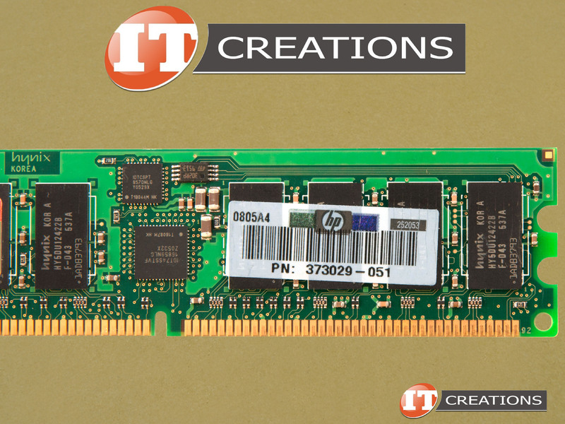 HYS72D128300GBR-5-B HP / INFINEON 1GB PC-3200R DDR-400 REGISTERED ECC ...