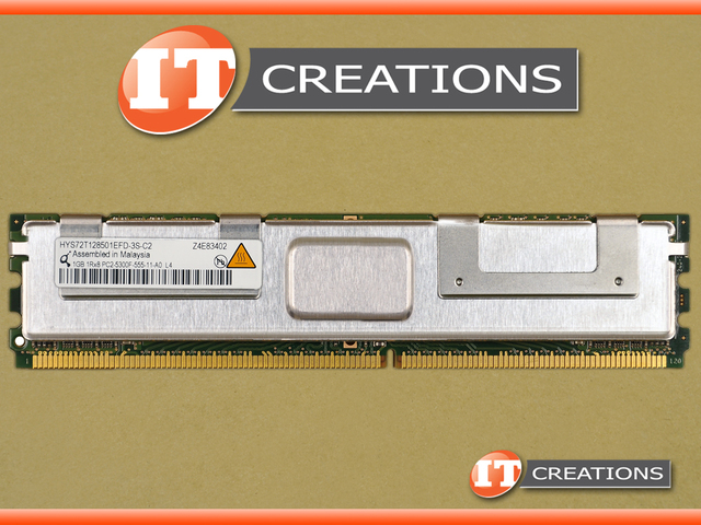 HYS72T128501EFD-3S-C2 Qimonda 1GB 1rx8 PC2-5300f Fully Buffered ECC Ddr2-667 Memory Module