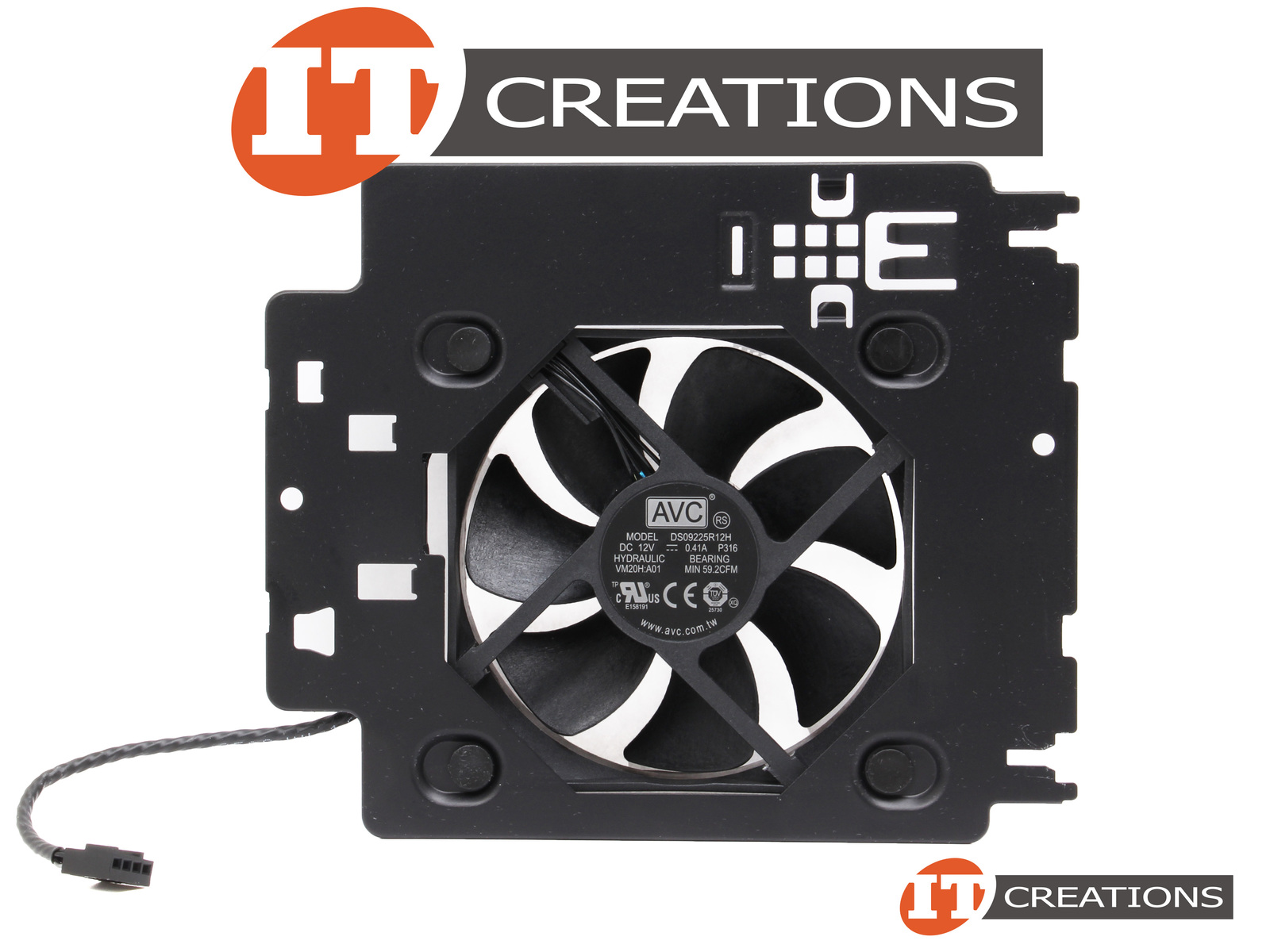 HYXP6 DELL System FAN Assembly For DELL EMC Poweredge T40 With Bracket ...