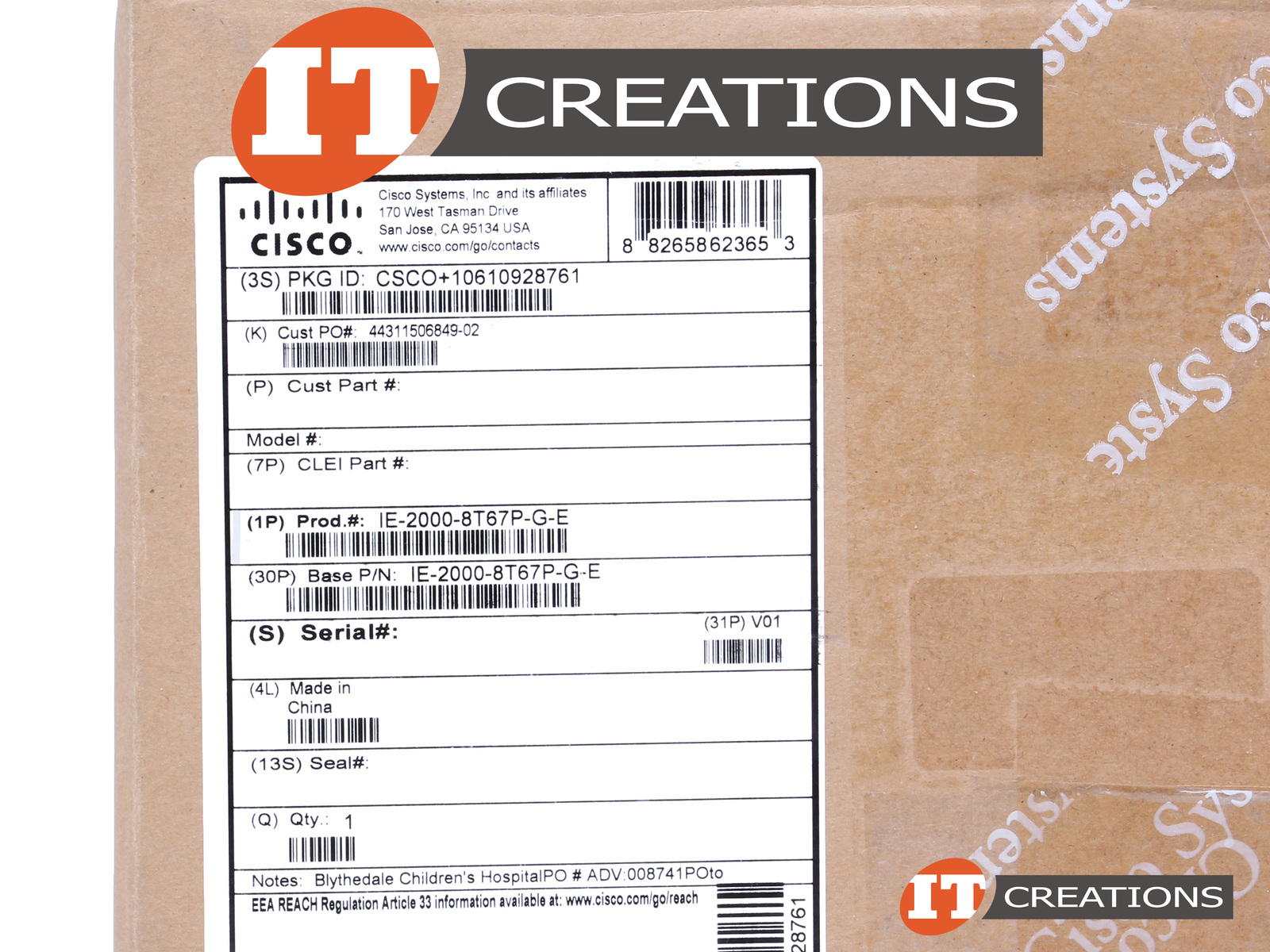 IE-2000-8T67P-G-E-RETAIL - Retail - Cisco Industrial Ethernet 2000 Ip67 ...