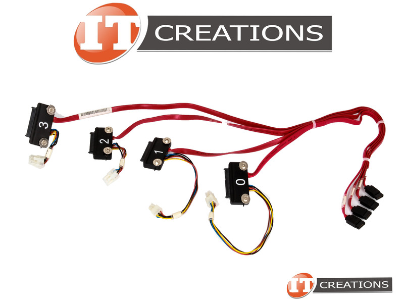 J3241 DELL X4 SATA Cable Assembly For DELL Powervault 745n ( 4 ) Four ...