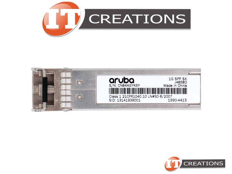 J4858D HP / Aruba 1G MMF SFP LC SX Transceiver 1gb/s 500m Multi Mode ...