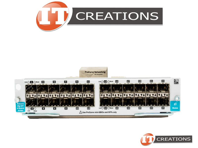 J8706A - New - HP Procurve Switch ZL 24 Port Mini Gbic SFP Module ( 24 ...