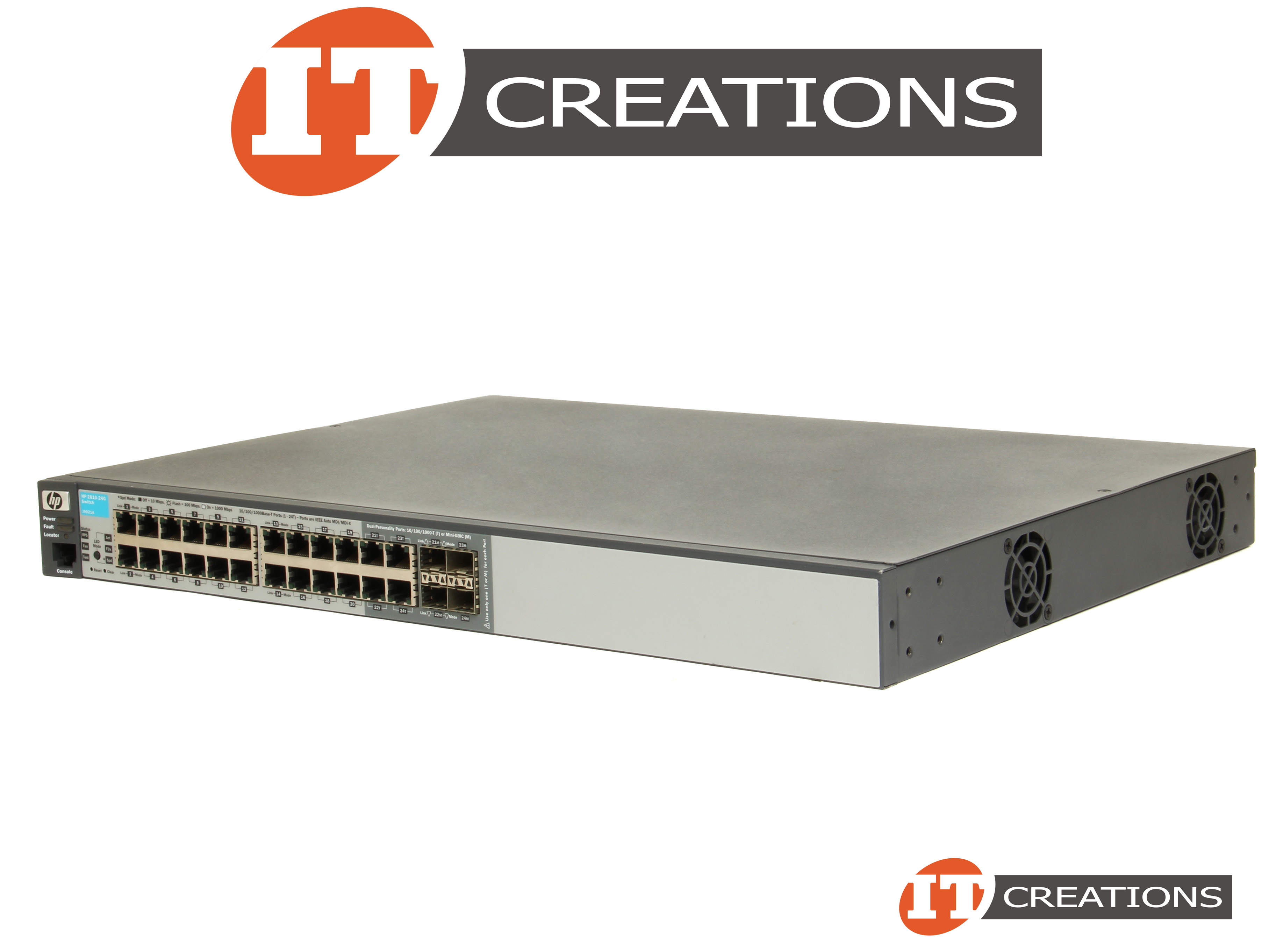 J9021A - Used - HP / HPE Procurve 2810-24G 1gb/s 24-Port Switch ...