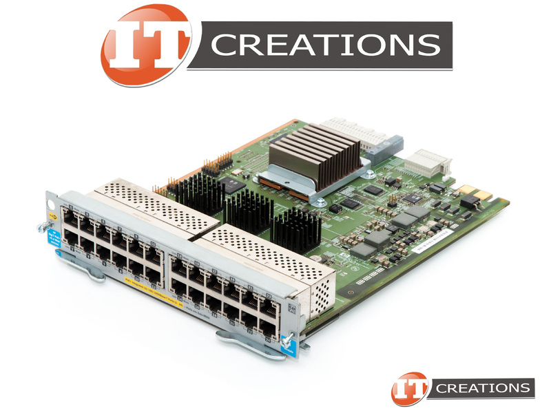 J9534A HP 24-PORT GIG-T POE+ V2 ZL MODULE FOR HP E5406 SWITCH CHASSIS ...