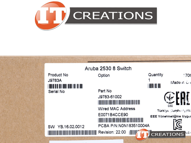 J9783A#ABA - New Other - HP / HPE / Aruba 2530 8 Poe+ Internal PS ...