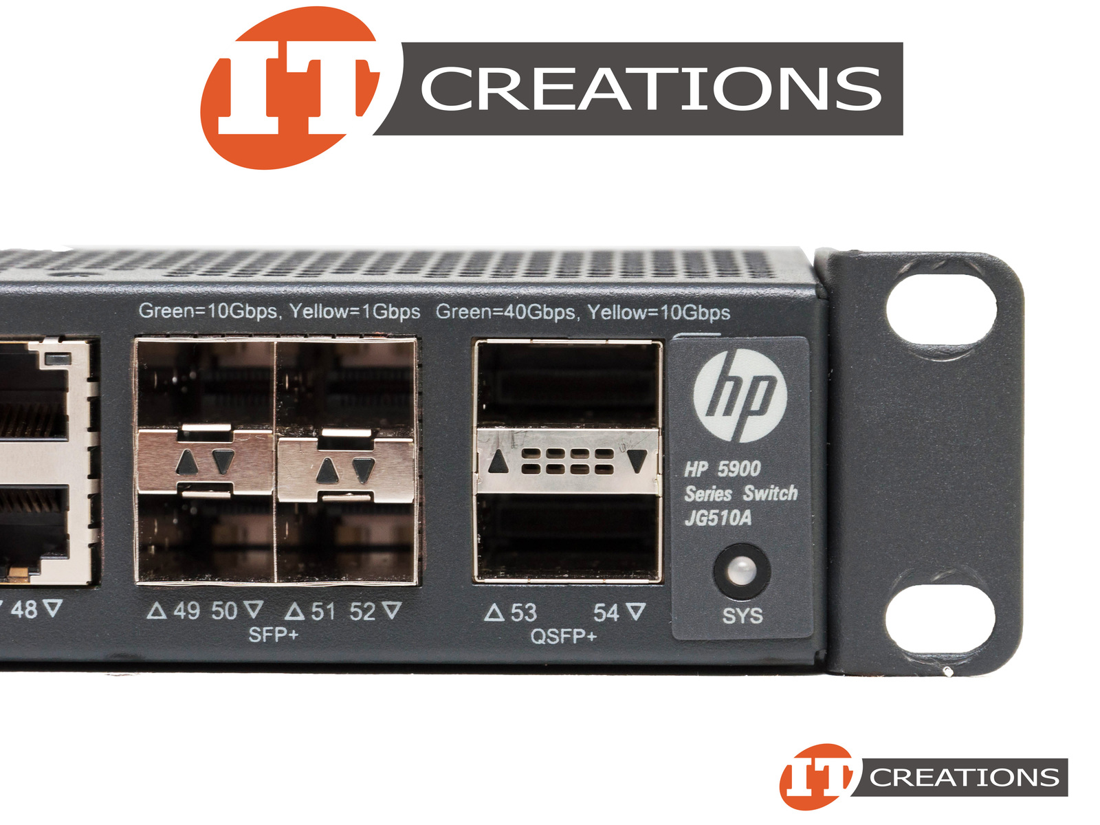 JG510A - Refurbished - HP Flexfabric 5900af 48G 4XG 2qsfp+ Switch 5900 Series 5900af-48G-4XG ...