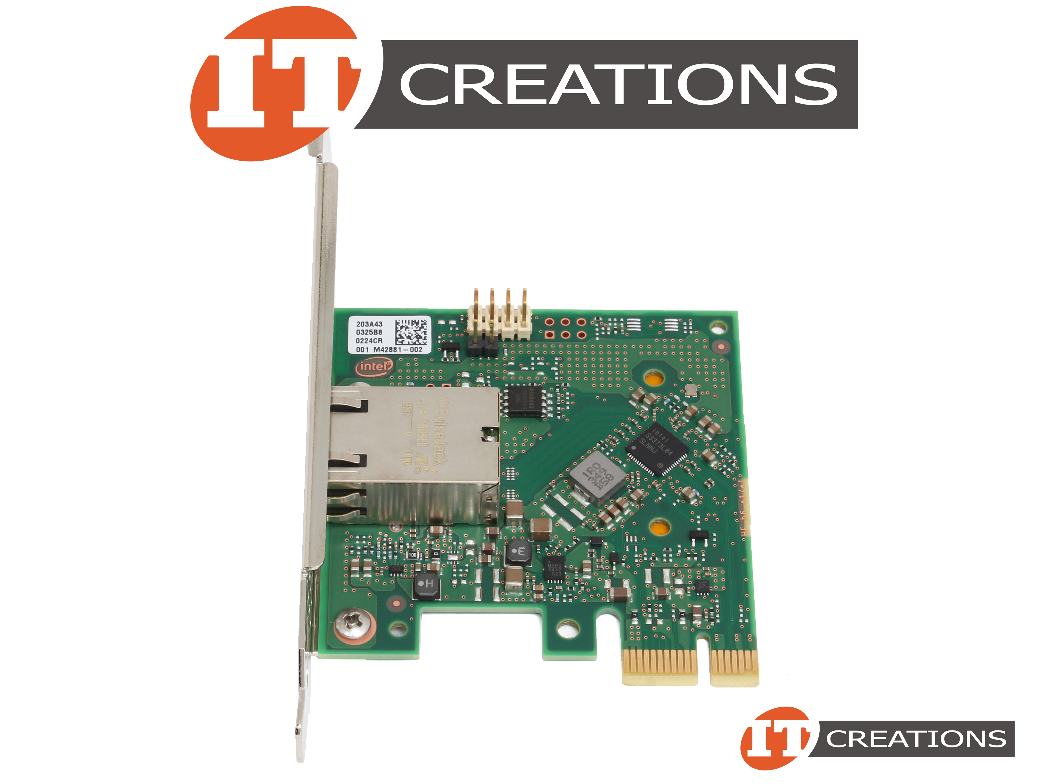 JJF4X-HIGH P DELL / Intel I225-T1 2.5gbase-T Single Port PCI-E 3.1 X1 ...