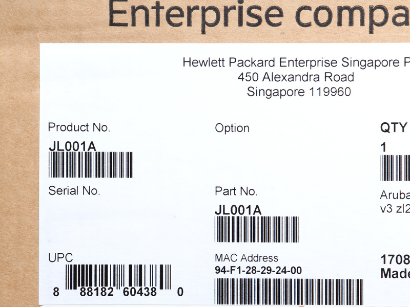 JL001A-SG78GPS12B - New Other - HP / HPE / ARUBA 5412R 92GT POE+ AND 4 ...